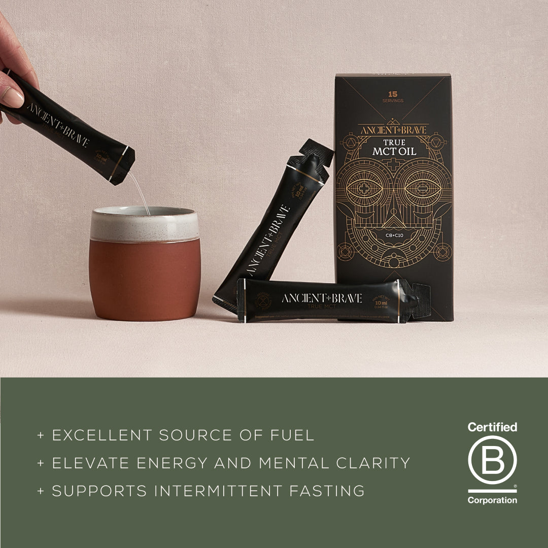True MCT Sachets - ANCIENT + BRAVE
