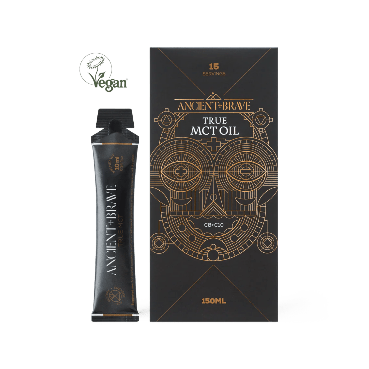True MCT Sachets - Ancient + Brave